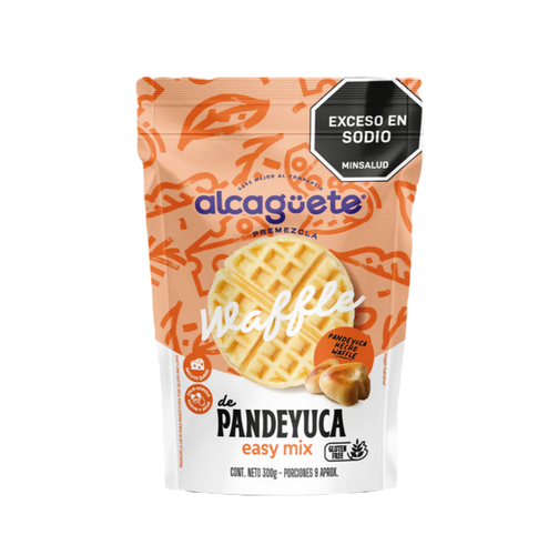 Premezcla Waffles Pan de yuca con Queso incluido 300g | OVVO Market