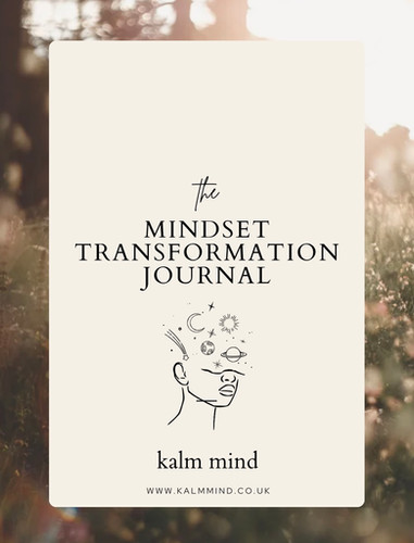 mindset transformation journal | Kalm Mind