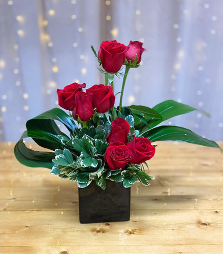 9 Inch Red Pumps | Walden Floral Design