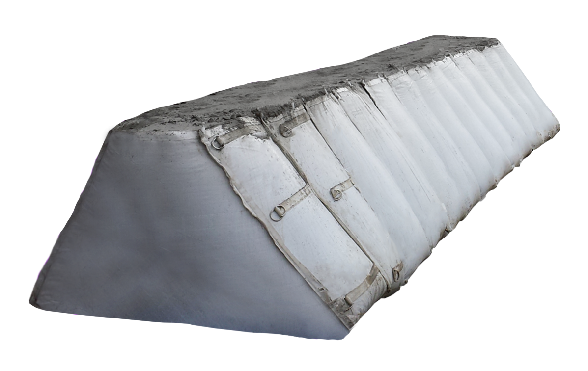 Floodproofing.com | Long Sand-Filled Flood Fighting System