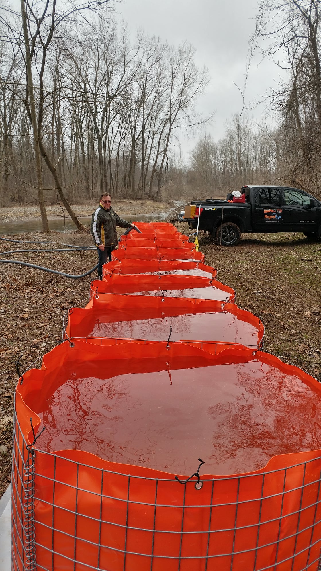 Floodproofing.com | Collapsible Perimeter Flood Barriers