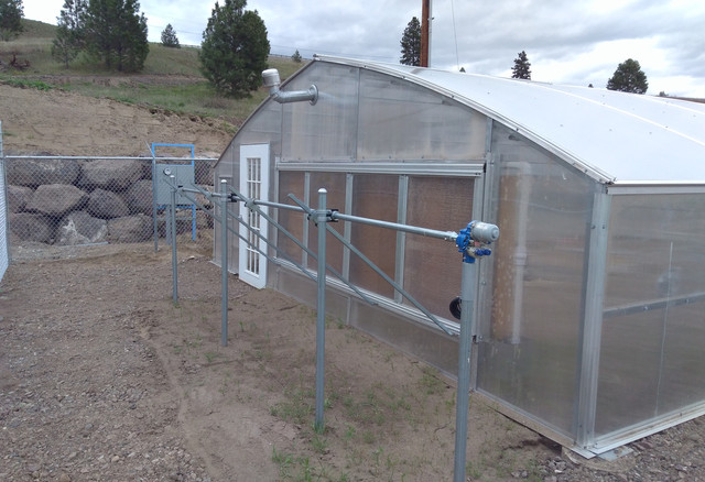 School Greenhouse Construction Project | Ferry Conservation
