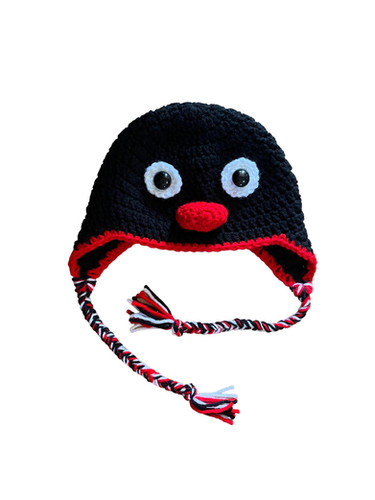 Penguin hat inspired by Pingu The Penguin | Annies Creations UK