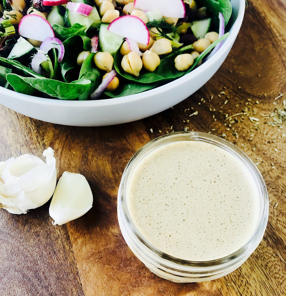 CREAMY GREEK DRESSING