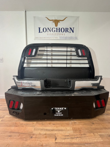 2023-2024 Ford F-250 REAR BUMPER CHROME | Longhorn Upfitters