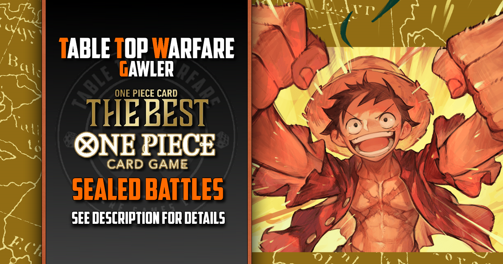 [GAWLER] One Piece TCG PRB-01 - Rainbow Luffy Sealed Event | Table Top ...