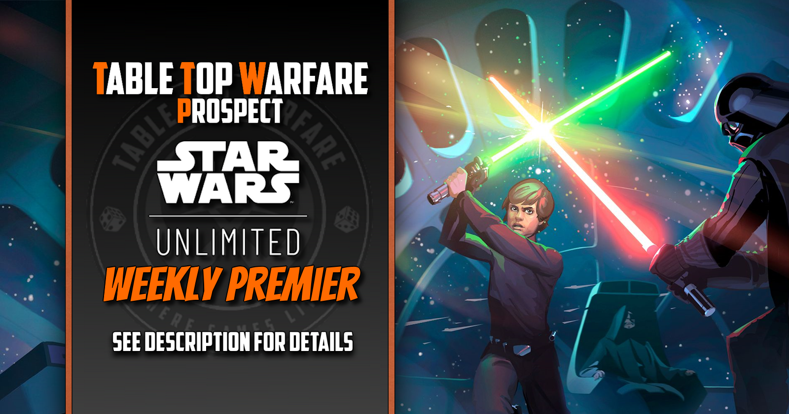 [PROSPECT] Star Wars Unlimited - Premier | Table Top Warfare