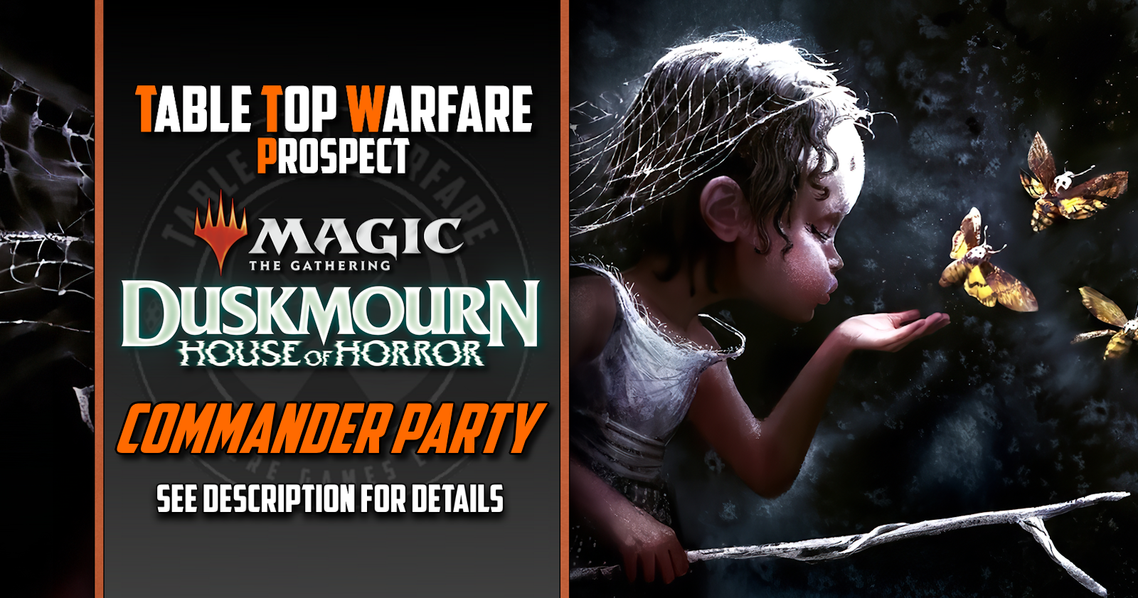 [PROSPECT] MTG November Commander Party - Duskmourn: House of Horrors | Table Top Warfare
