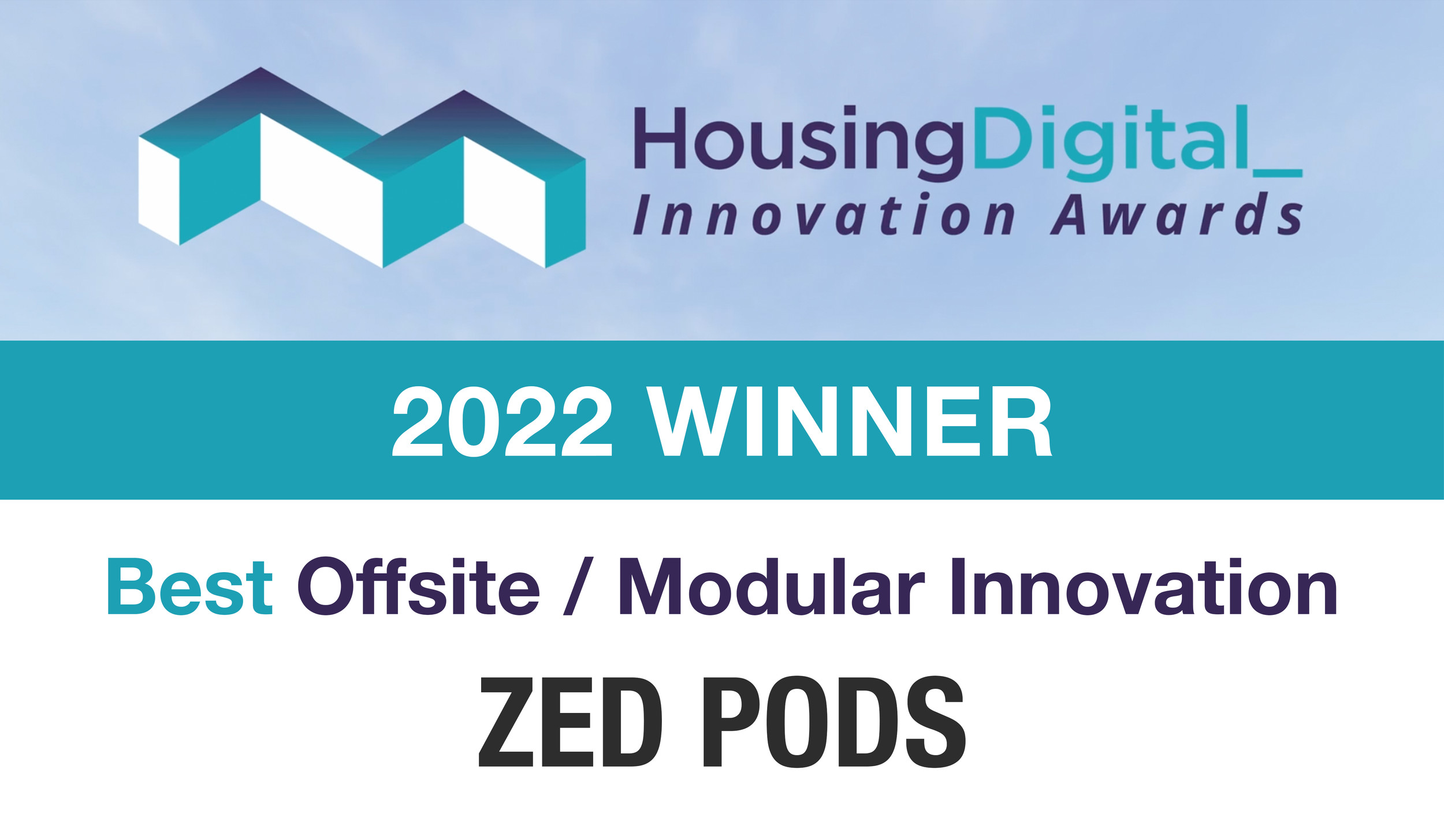 Housing Digital Innovation Award Winner