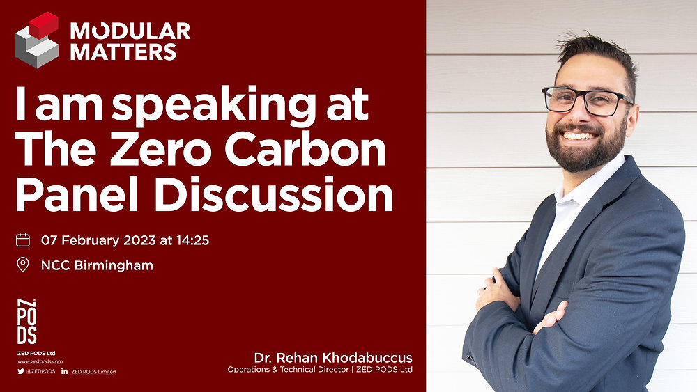 ZED PODS at Modular Matter 2023