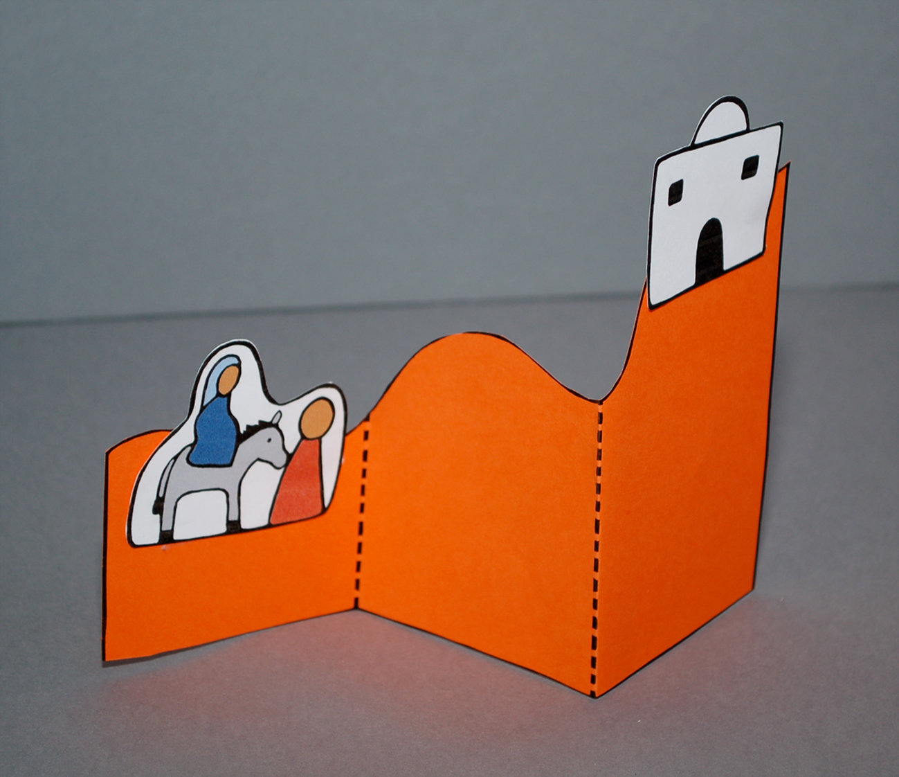 Christmas craft Bethlehem | zoe craft book