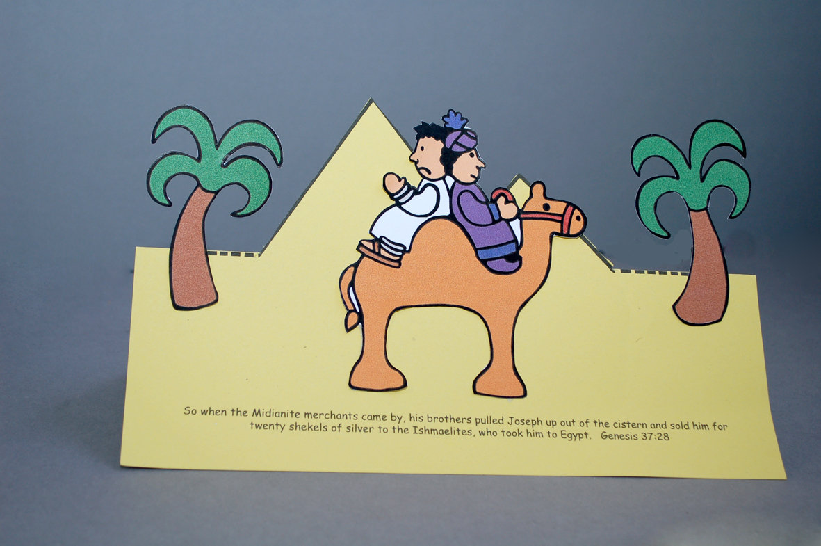 Joseph gets sold into slavery | zoe craft book