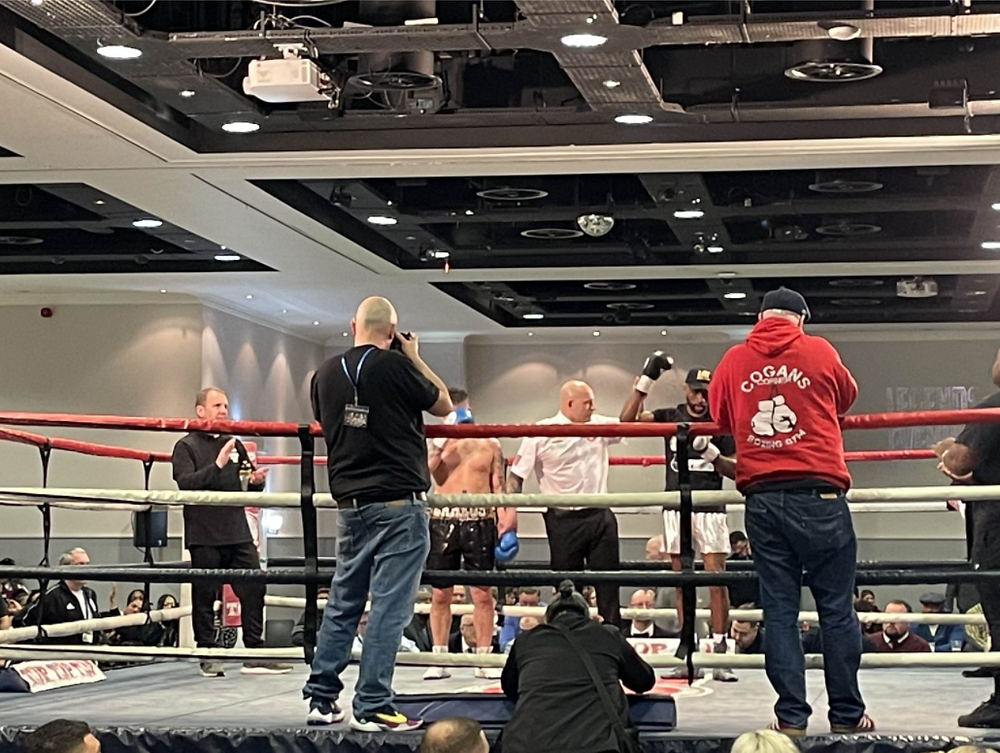 Professional Boxer Tyler Christopher wins via decision at Villa Park