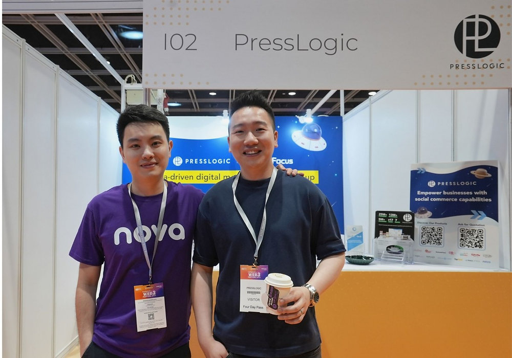 PressLogic及逾300位行業領袖雲集2023香港Web3嘉年華 與超過1萬名參加者研討Web3技術未來及創新AdTech產品