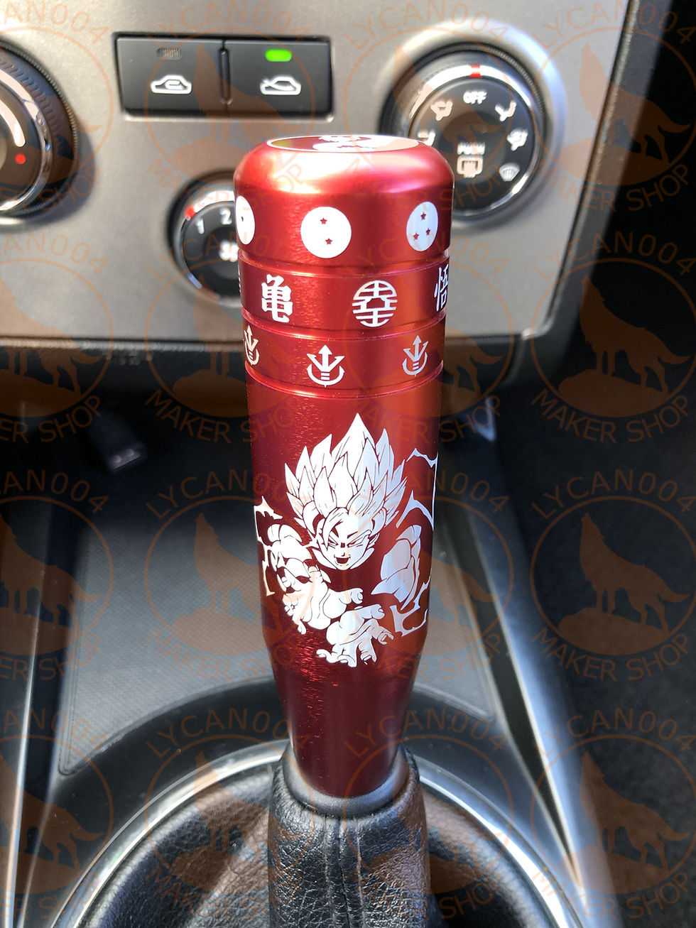 Anime Threaded Shift Knobs | Aluminum | Lycan004 Maker Shop