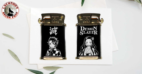Demon Slayer - Premium Flip Lighter | Lycan004 Maker Shop