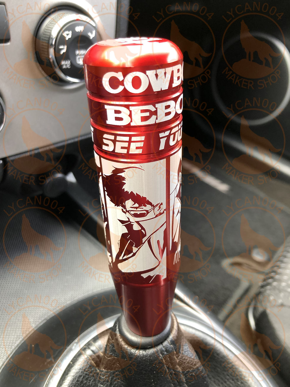 Anime Threaded Shift Knobs | Aluminum | Lycan004 Maker Shop
