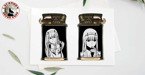 Zero Two - Premium Flip Lighter | Lycan004 Maker Shop