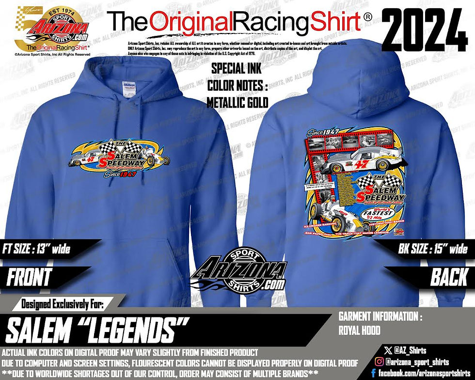 Track Merchandise | Salem Speedway