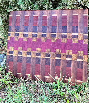LSU End Grain Cutting Board | Staffordww.com