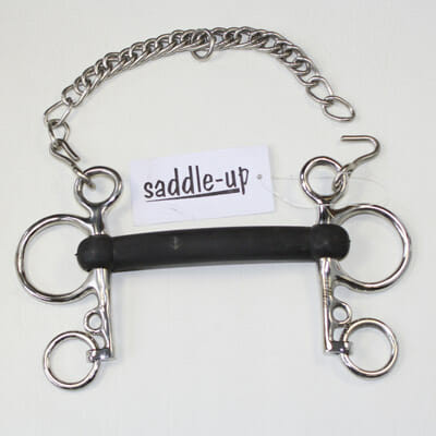 Hard Rubber Pelham Bit | Horse Box Equestrian