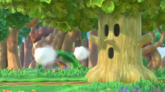 Kirby: Star Allies - New Footage of Whispy Woods