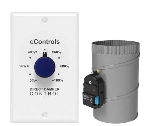 MWC Wired Direct Damper Wall Control | eControls