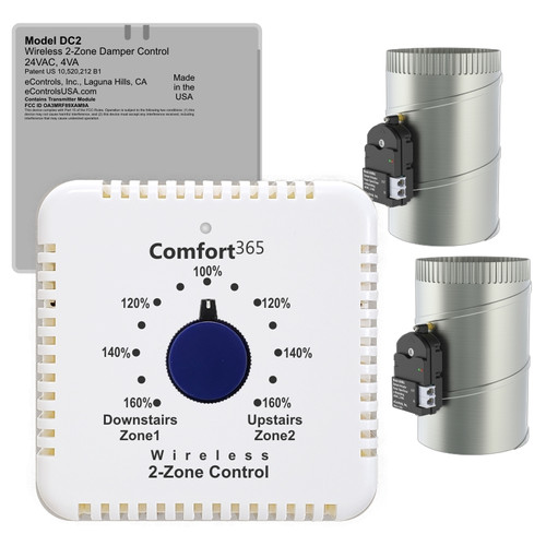 WLC365 Wireless 2-Zone Control Kit | eControls