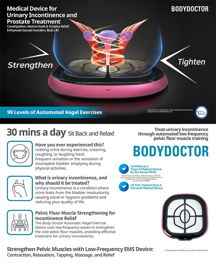 GN BODYDOCTOR Automatic Kegel Exerciser for Pelvic Muscle Strength