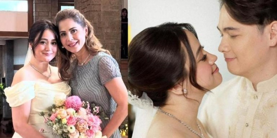 Lexi Fernandez and Harry Cordingley reaffirm their love with second wedding
