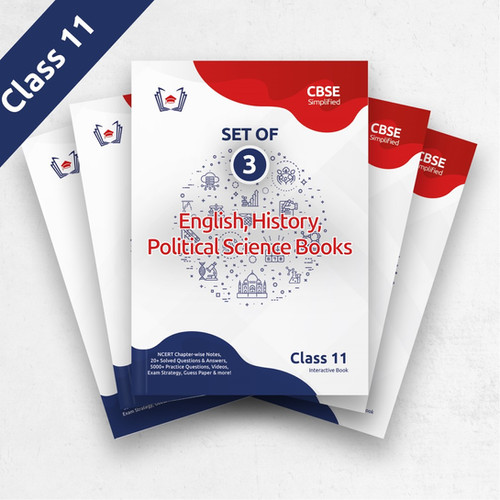 CBSE Class 11 Book Set: English, History, Political Science ...