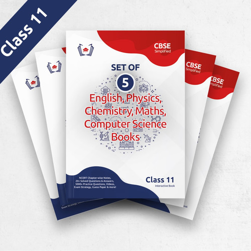 CBSE Class 11 Book Set: English, Physics, Chemistry, Maths, Computer ...