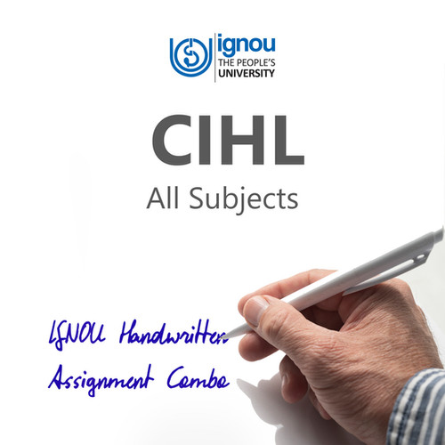 CIHL IGNOU Handwritten Assignment Combo (2023-24) | Gyaniversity ...