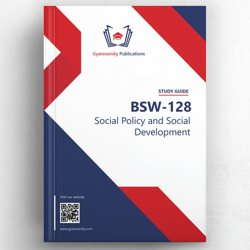 BSW-128: Social Policy and Social Development (IGNOU Guide Book) | Gyaniversity Publications