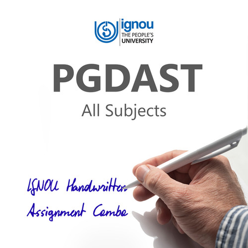 PGDAST IGNOU Handwritten Assignment Combo (2024-25) | Gyaniversity ...