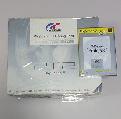PlayStation 2 Racing Pack Ceramic White Ver. Gran Turismo 4 Prologue ...