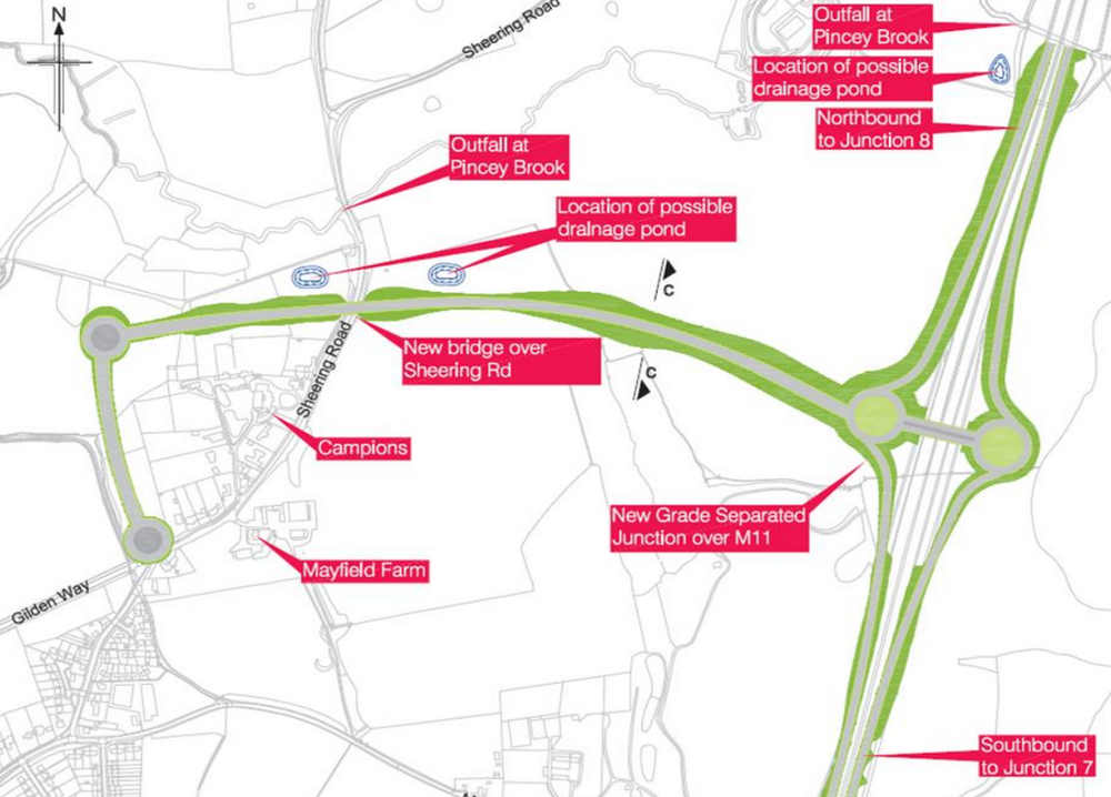 Graham to start £40m new M11 Harlow junction