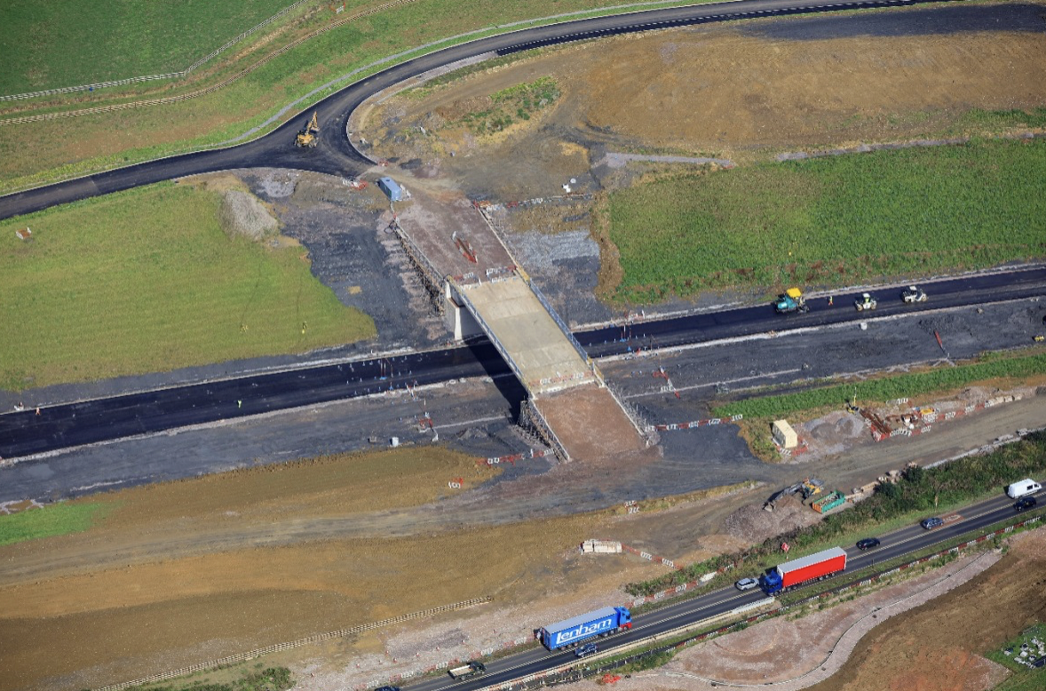 New images capture A303 Sparkford scheme taking shape