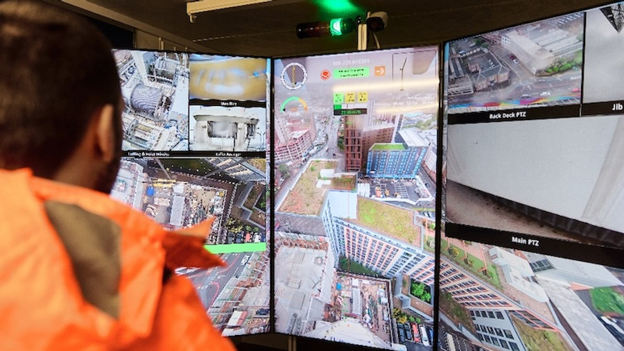 Winvic successfully tests remote control tower crane system