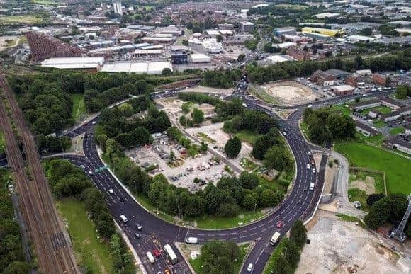 Construction of major route into Leeds enters next phase to replace 50 ...