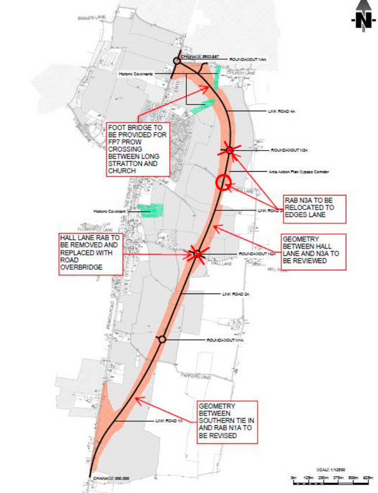 Norfolk County Council begins search contractors to build Long Stratton ...