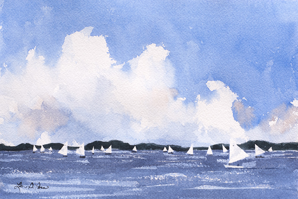 Laura D. Poss Watercolors | Paintings of Land and Sea