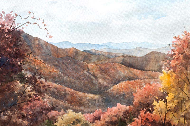 Laura D. Poss Watercolors | Paintings of Land and Sea