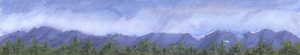 Laura D. Poss Watercolors | Paintings of Land and Sea