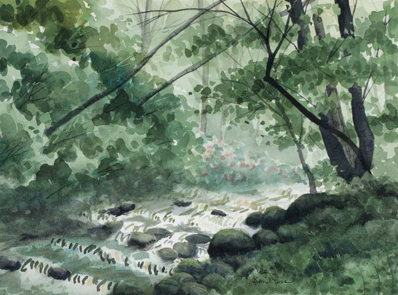 Laura D. Poss Watercolors | Paintings of Land and Sea