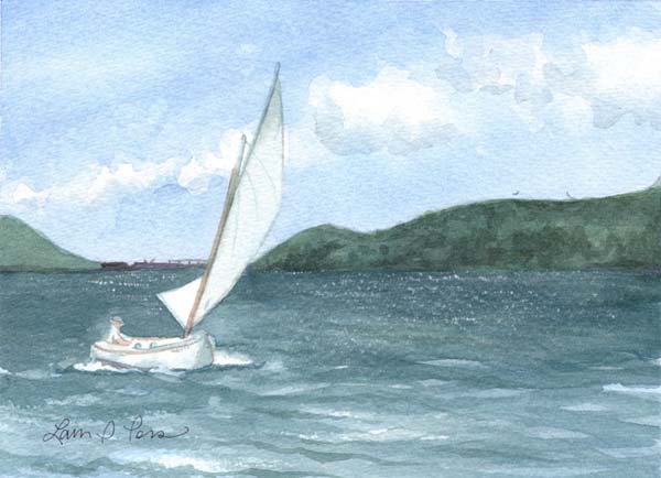 Laura D. Poss Watercolors | Paintings of Land and Sea