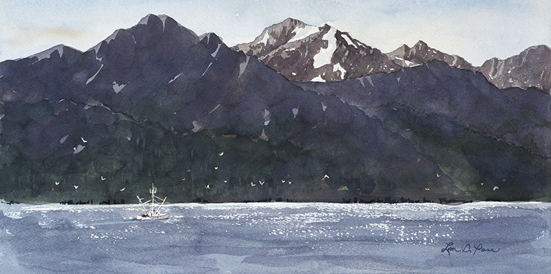 Laura D. Poss Watercolors | Paintings of Land and Sea