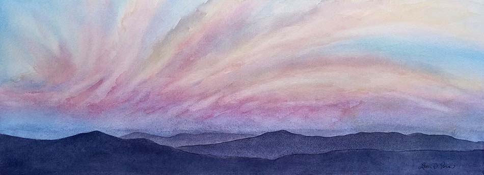 Laura D. Poss Watercolors | Paintings of Land and Sea