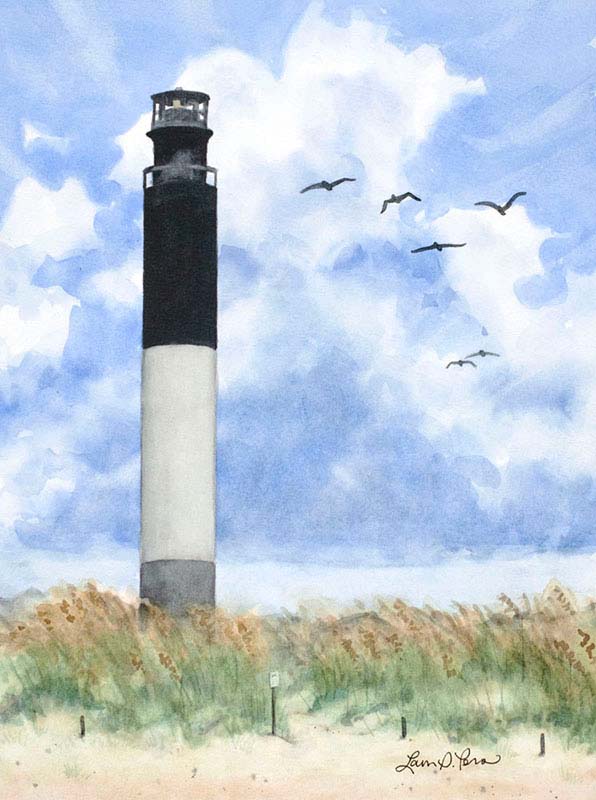 Laura D. Poss Watercolors | Paintings of Land and Sea