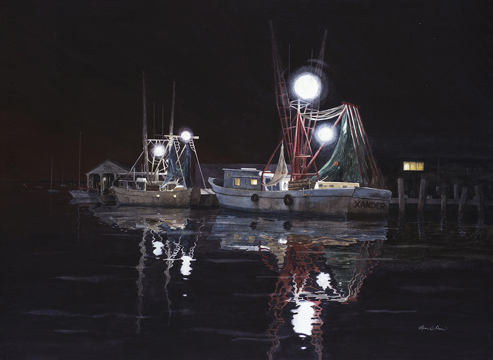 Laura D. Poss Watercolors | Paintings of Land and Sea